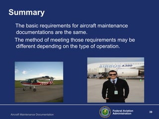 Aircraft Maintenance Documentation | PPT