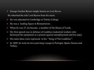 Lord Byron | PPTX