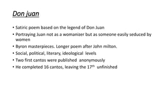 Byron Major Work | PPT