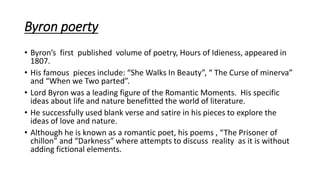 Byron Major Work | PPT