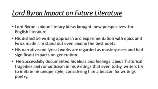 Byron Major Work | PPT