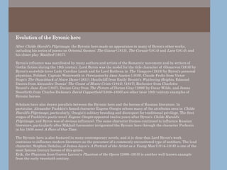 Byron's Life and Works | PPTX