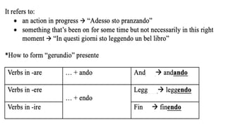 il present progressive in italiano (stare + gerundio).pdf