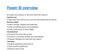 Data Storytelling with Power BI: From Raw Data to Executive Dashboards ...