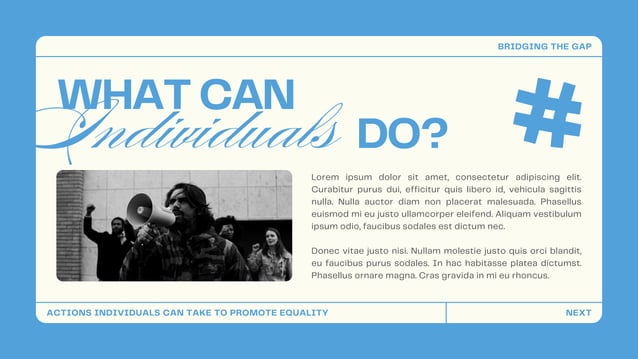 a journey towards equality and gender equality | PPT