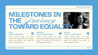 a journey towards equality and gender equality | PPT