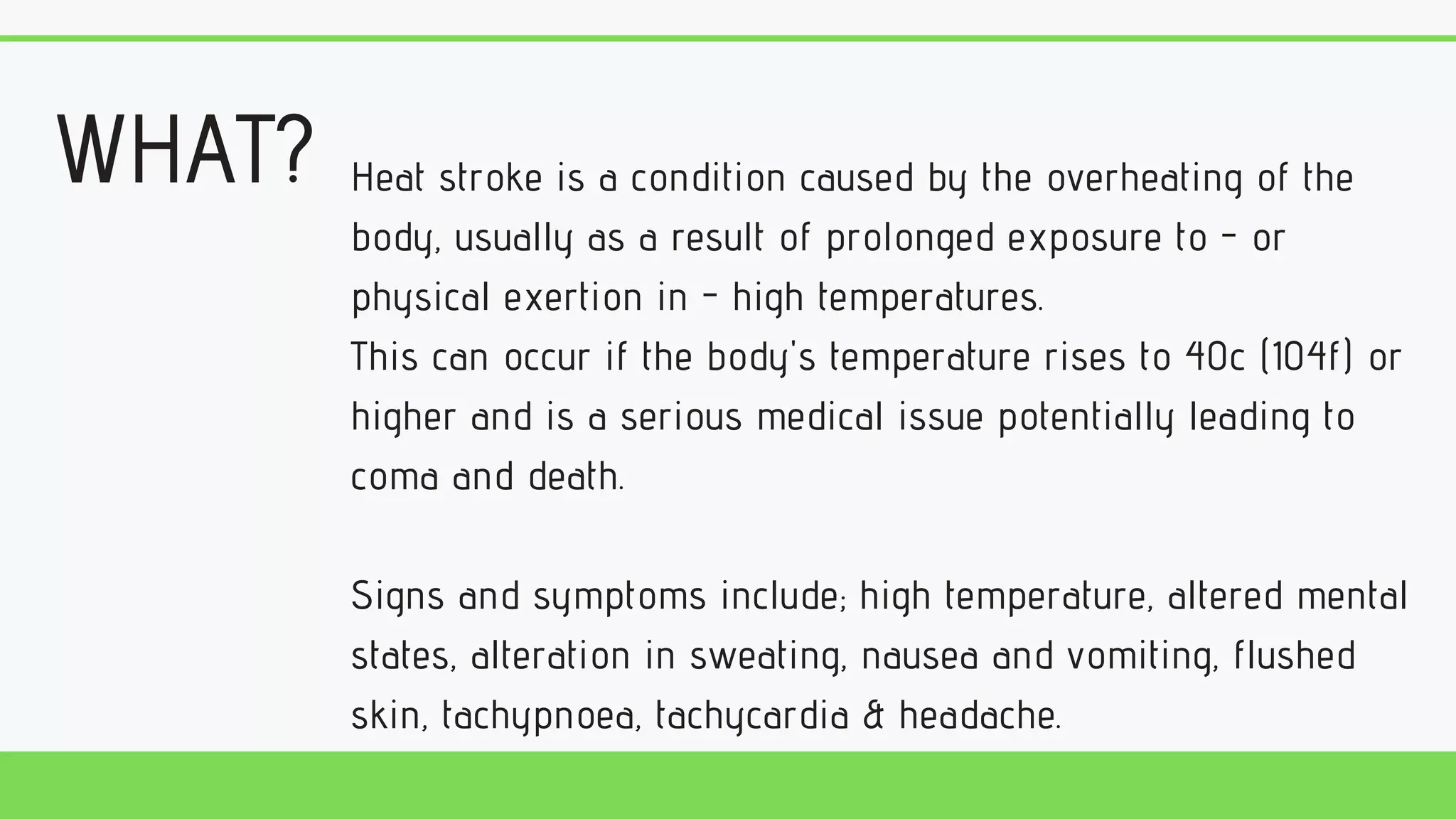 The prevalence of ECG manifestations in heat stroke. | PDF