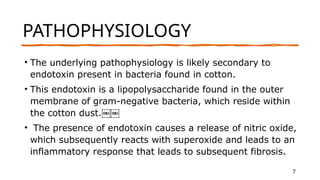 BYSSINOSIS.Anvesh.pptx,,,,,,............. | PPTX