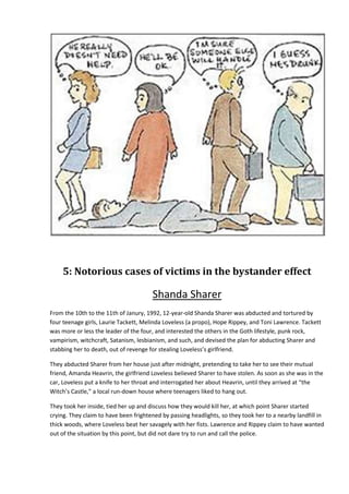 Bystander Effect Comic