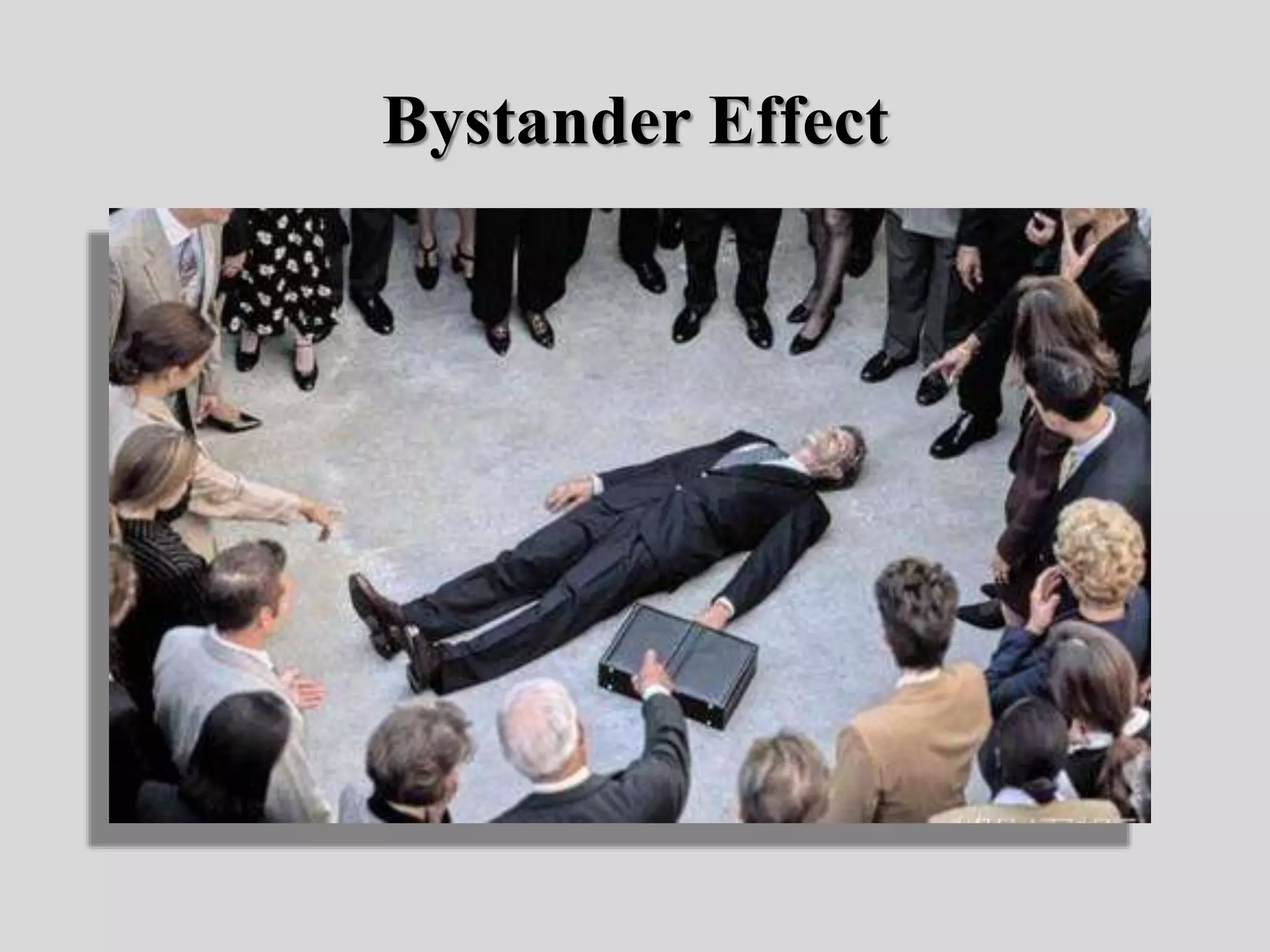 Defeating the Bystander Effect - How to Act as a Good Samaritan During ...
