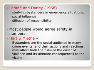 Bystander effect in Psychology | PPTX
