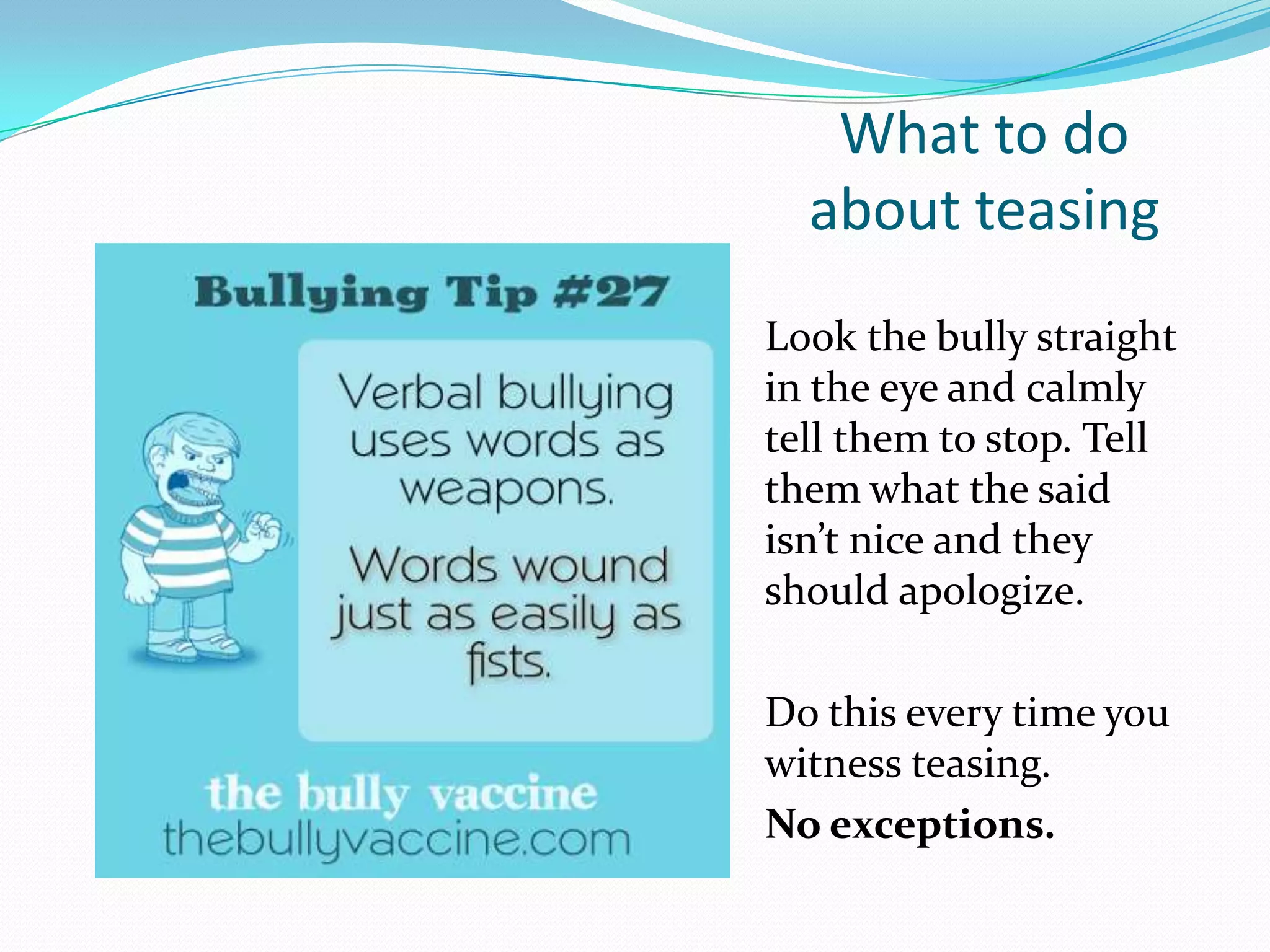 How to stop bullying - a guide for bystanders | PPTX