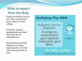 How to stop bullying - a guide for bystanders | PPTX