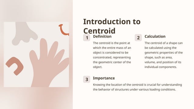 Applications of Centroid in Structural Engineering | PPTX