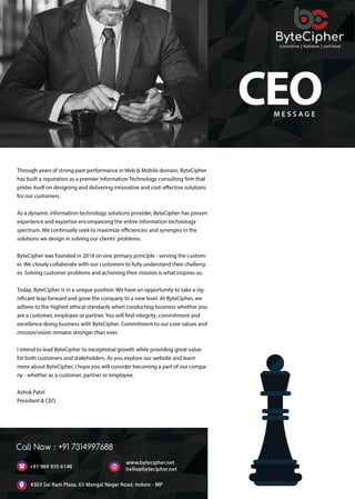 ByteCipher Pvt Ltd | PDF