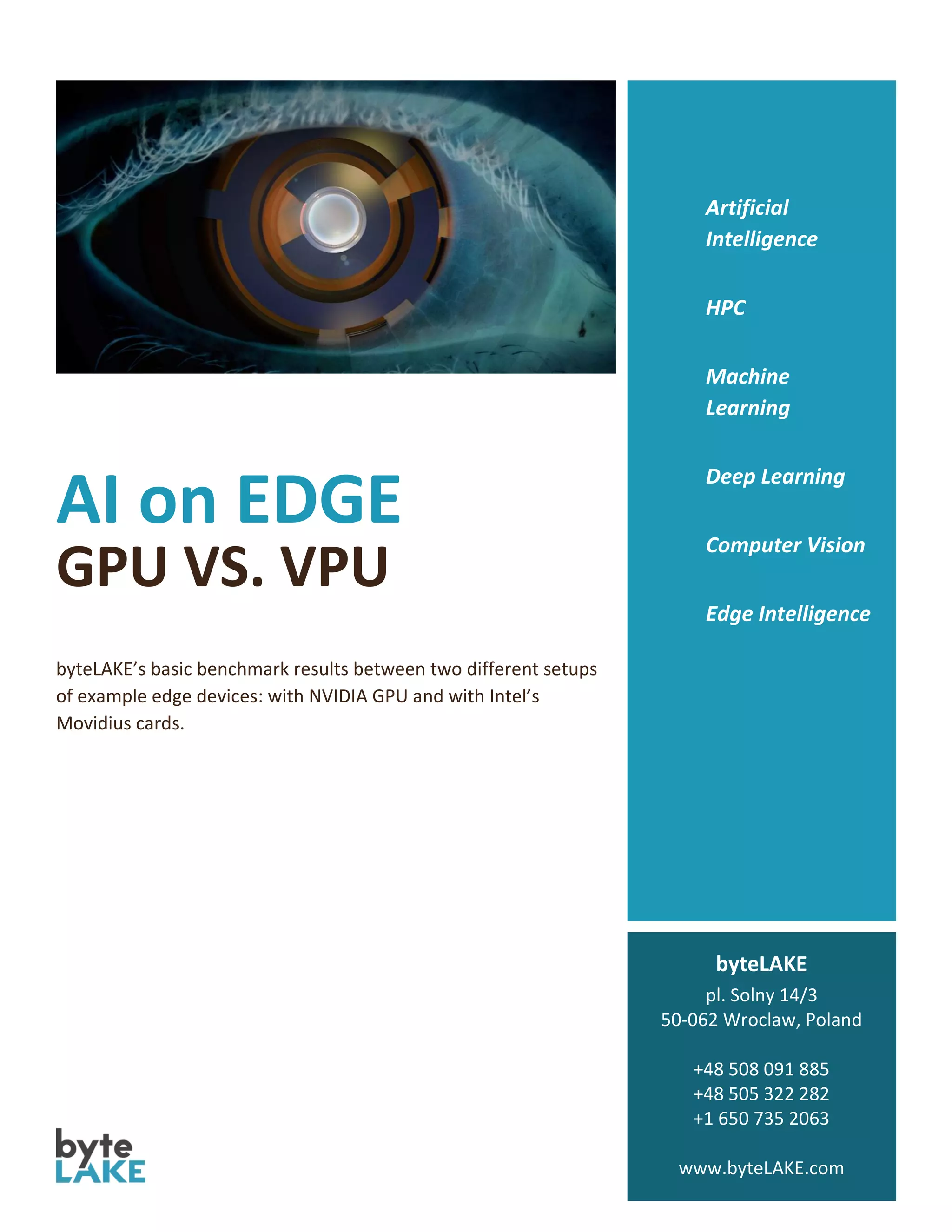 Benchmark Of Common Ai Accelerators Nvidia Gpu Vs Intel Movidius Pdf