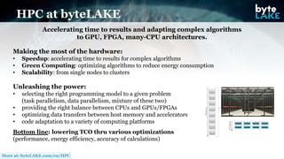byteLAKE's Alveo FPGA Solutions | PPTX