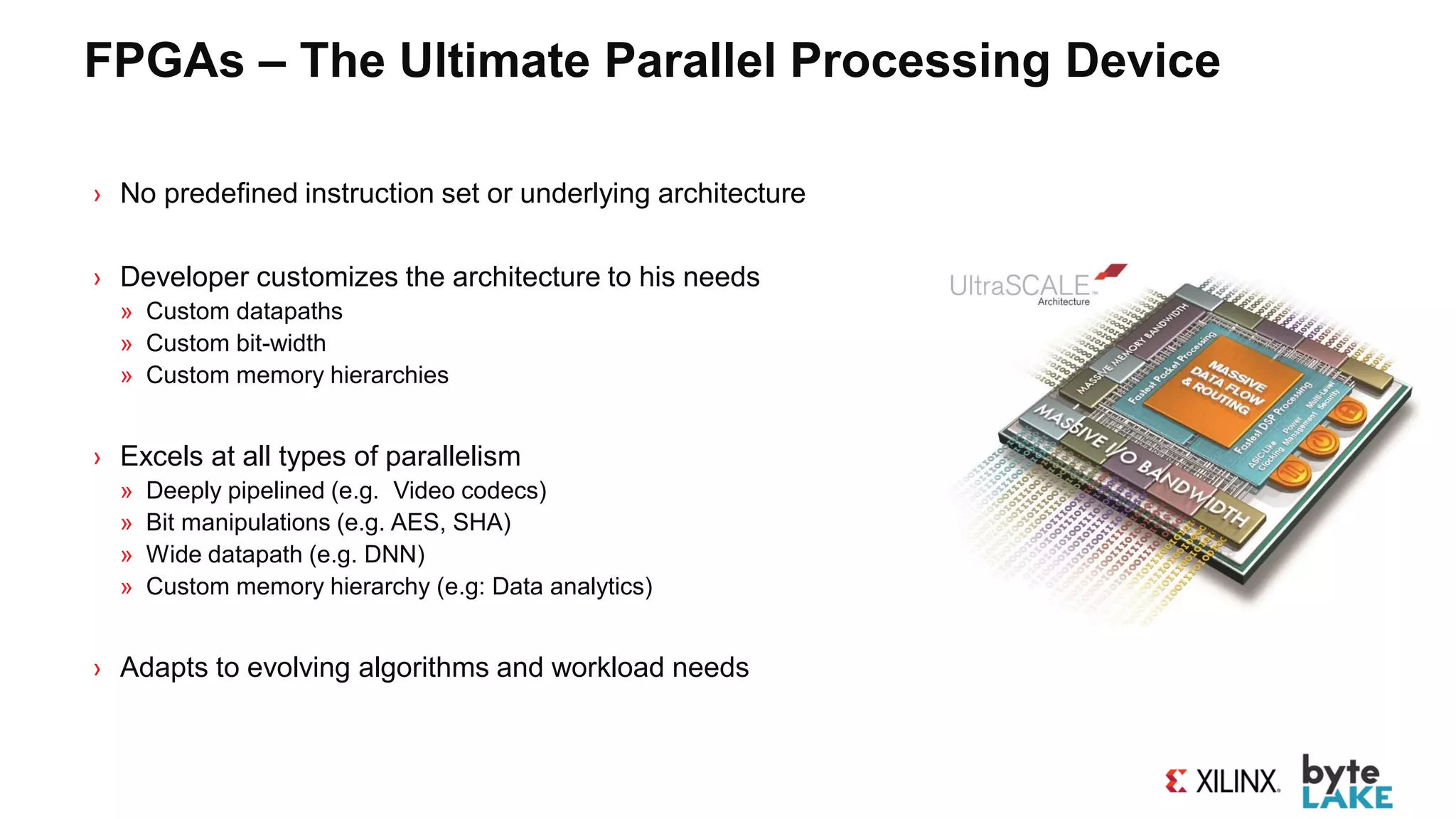 CFD Acceleration with FPGA (byteLAKE's & Xilinx's presentation from H2RC workshop, SC19) | PPT