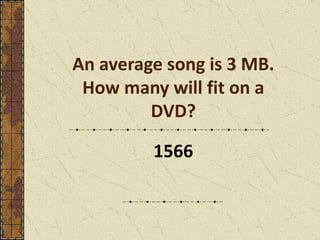 Bytes comparison | PPT