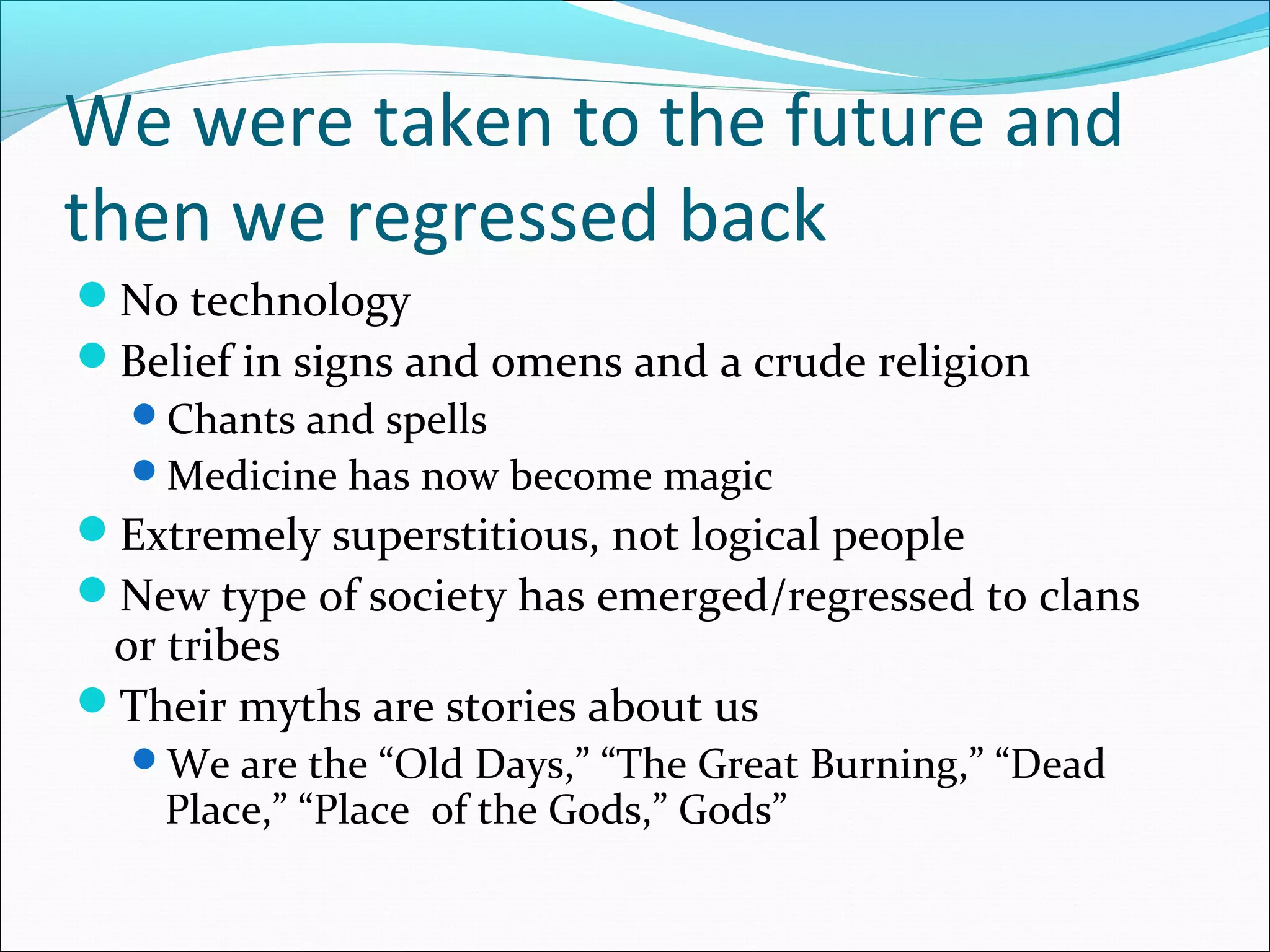 By the waters of babylon | PPT