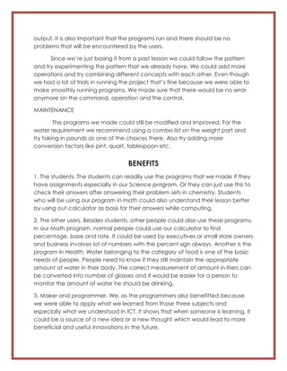 ICT PROJECT (BY PAIR) | PDF