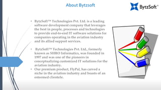 Aviation Software for Aircraft Maintenance & Inventory Management | PPTX