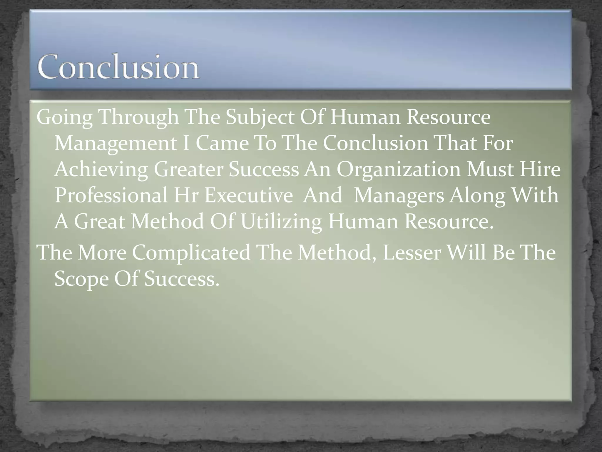 Human Resource Management (in TATA Motors) | PPSX