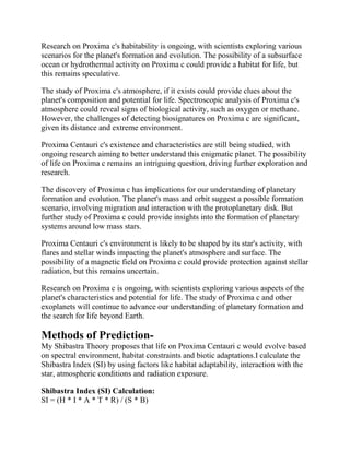 By using Shibastra Theory mathematical discovery of Proxima Centauri c.pdf