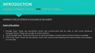 lifts and escalators | PDF