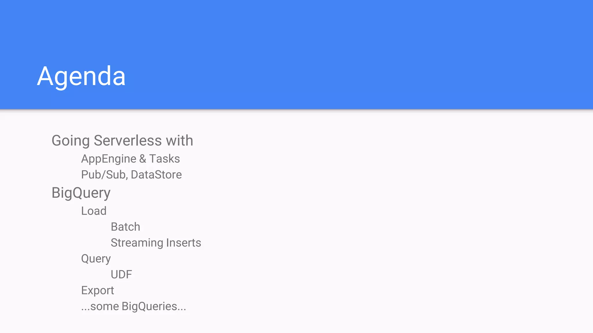 Almost Serverless Analytics System With Bigquery And Appengine Ppt 