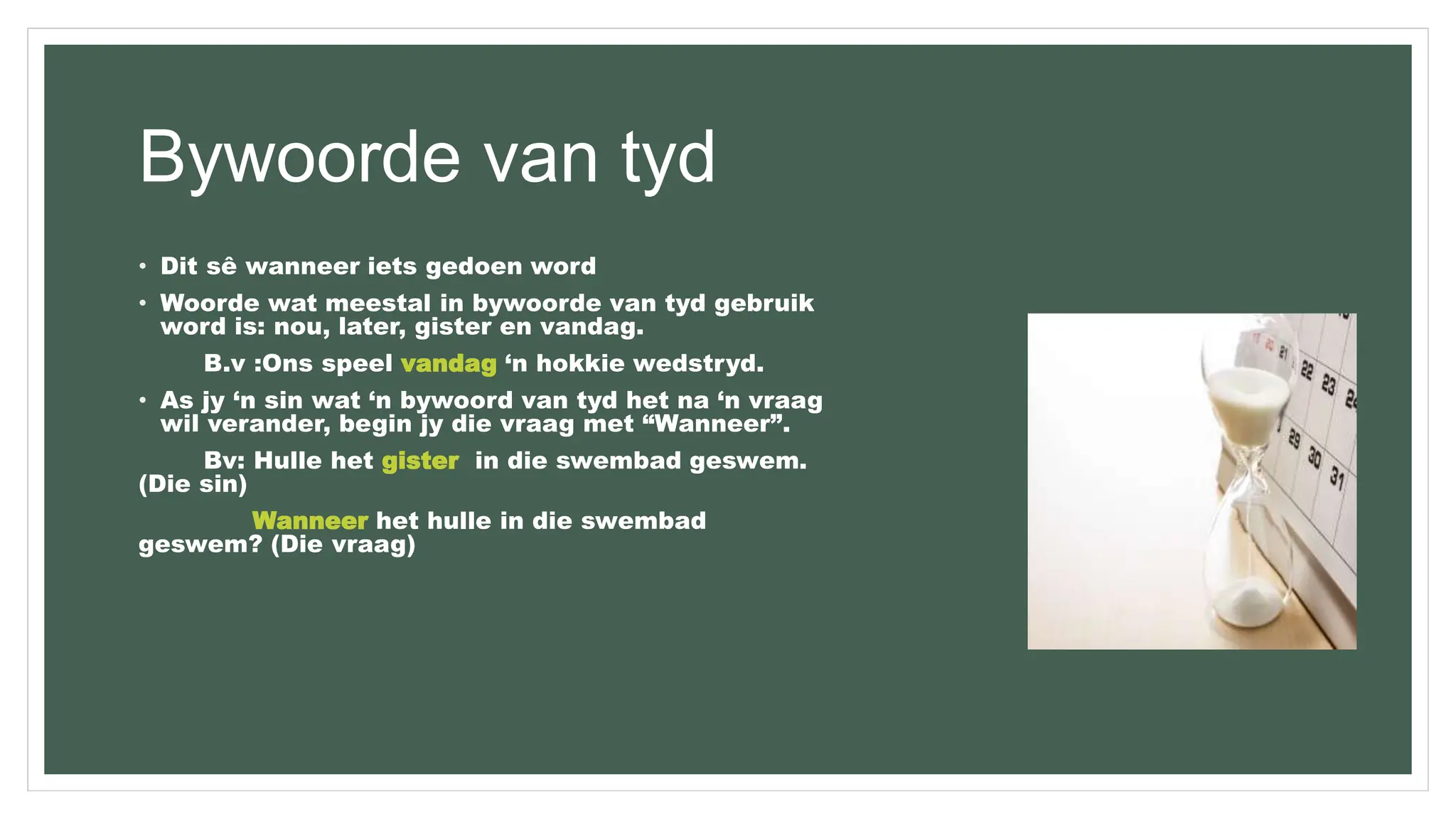 Bywoorde Afrikaanse from grade u till grade 12 | PPTX