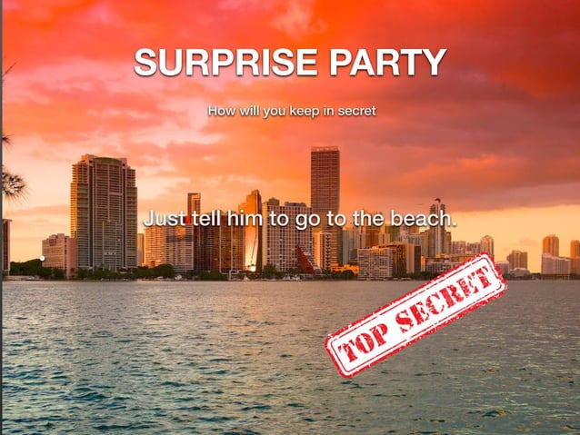 Surprise party | PPT