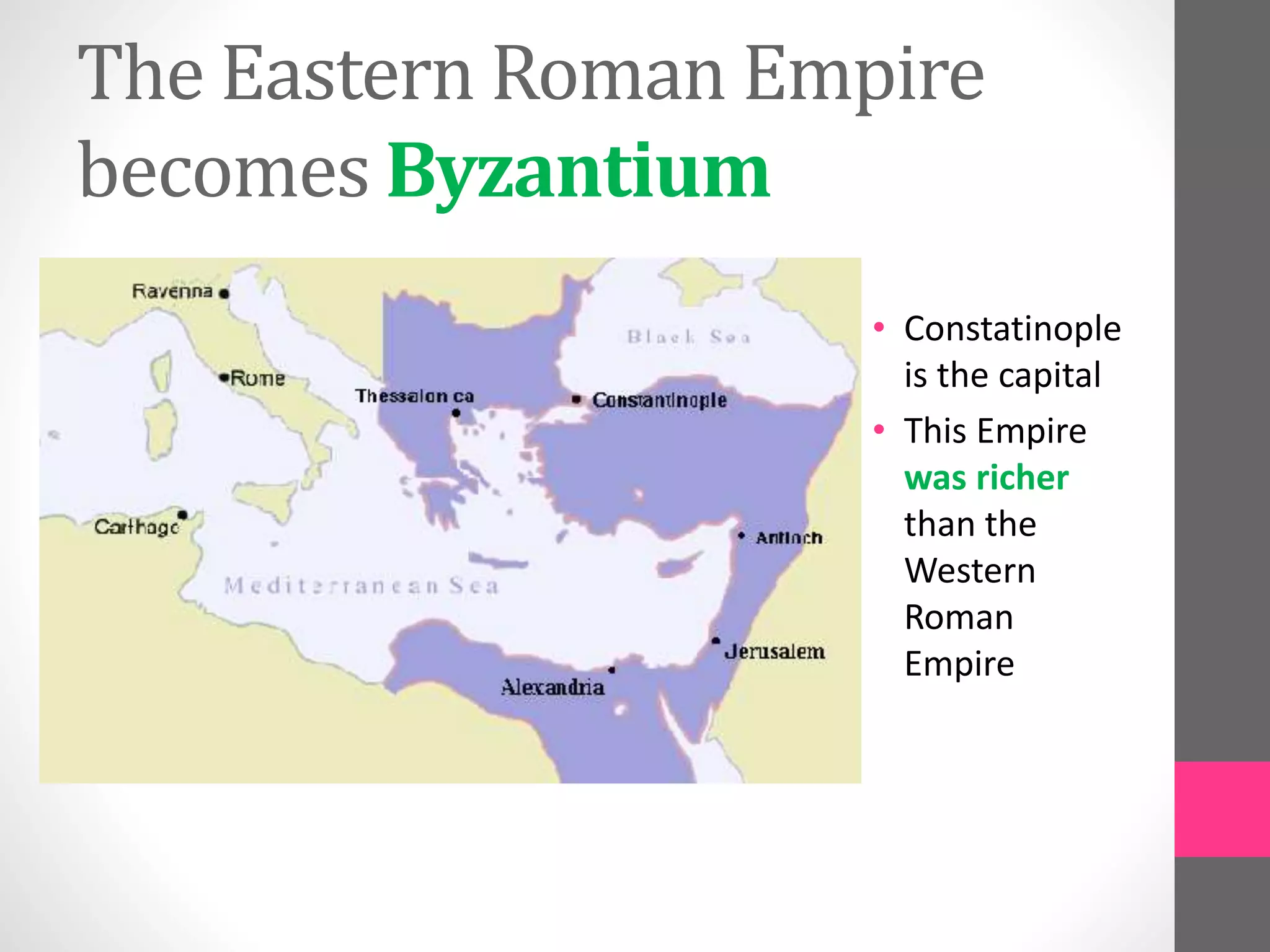 Byzantine and carolingian empire | PPSX