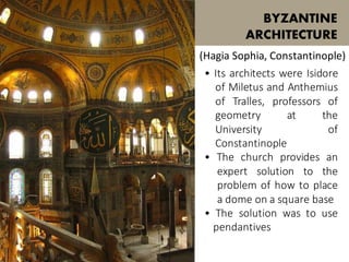 Byzantine Architecture | PDF
