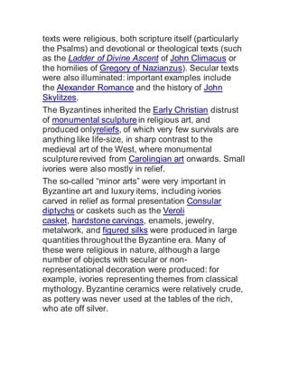 Byzantine art | DOCX