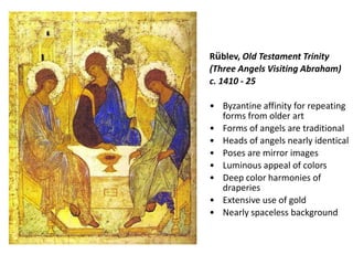 Three Angels Visiting Abraham Byzantine