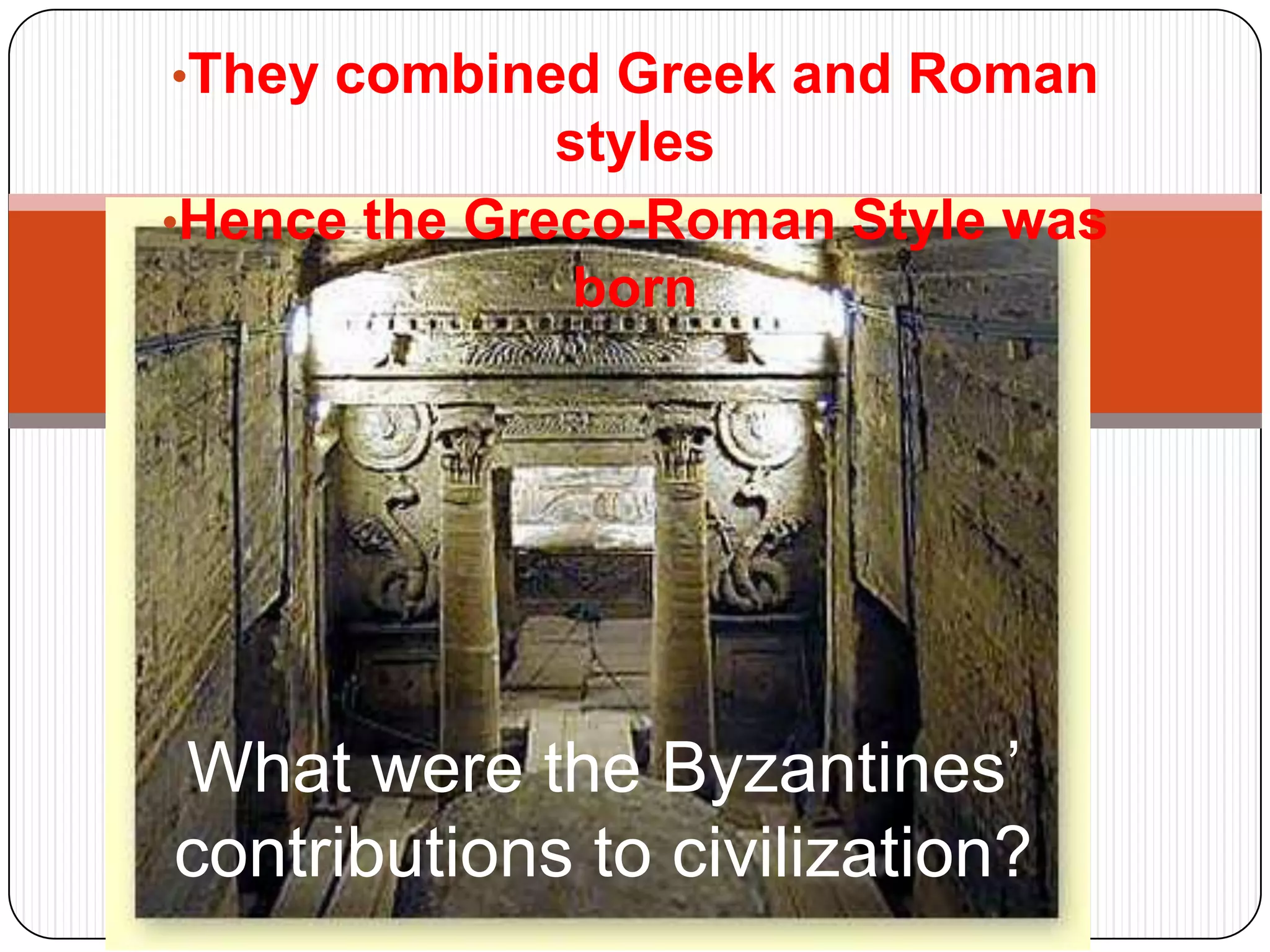 Byzantine empire | PPTX
