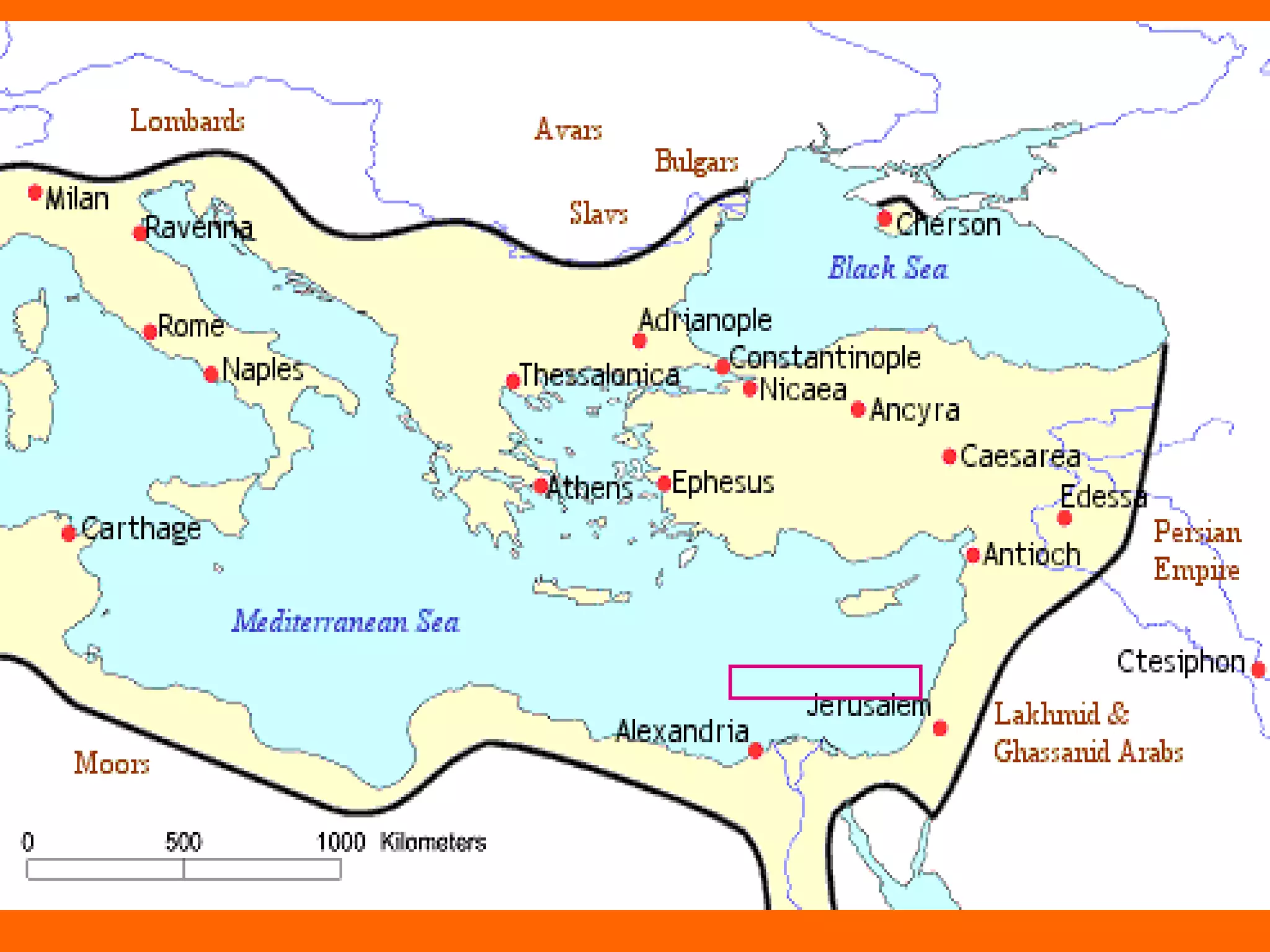 AP Byzantine Empire And Islam Timeline | PPT
