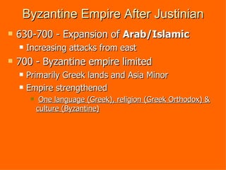 AP Byzantine Empire And Islam Timeline | PPT