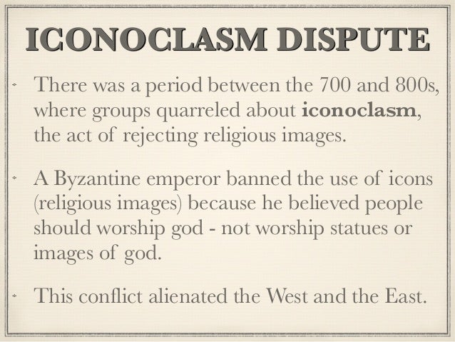 Infographic Definition Iconoclasm Byzantine