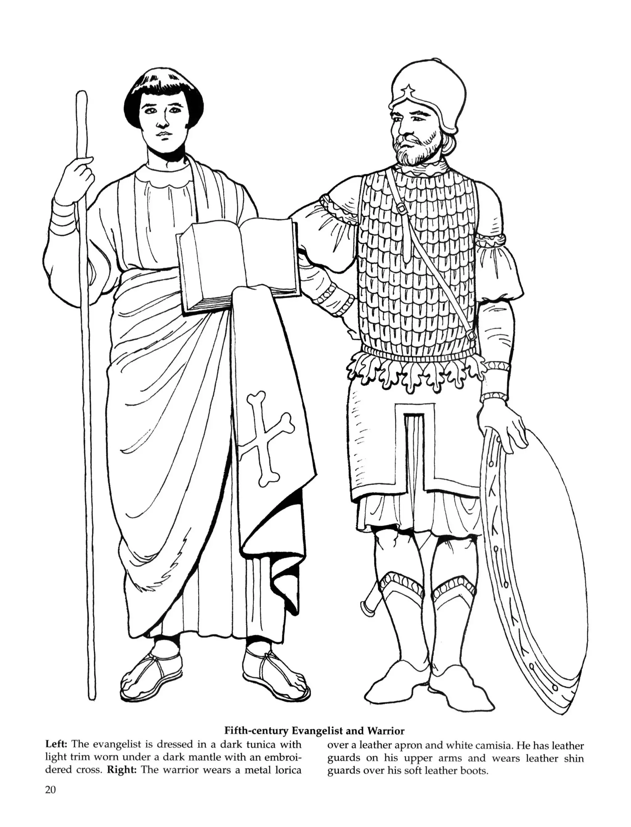 Byzantine Fashions Coloring Book | PDF