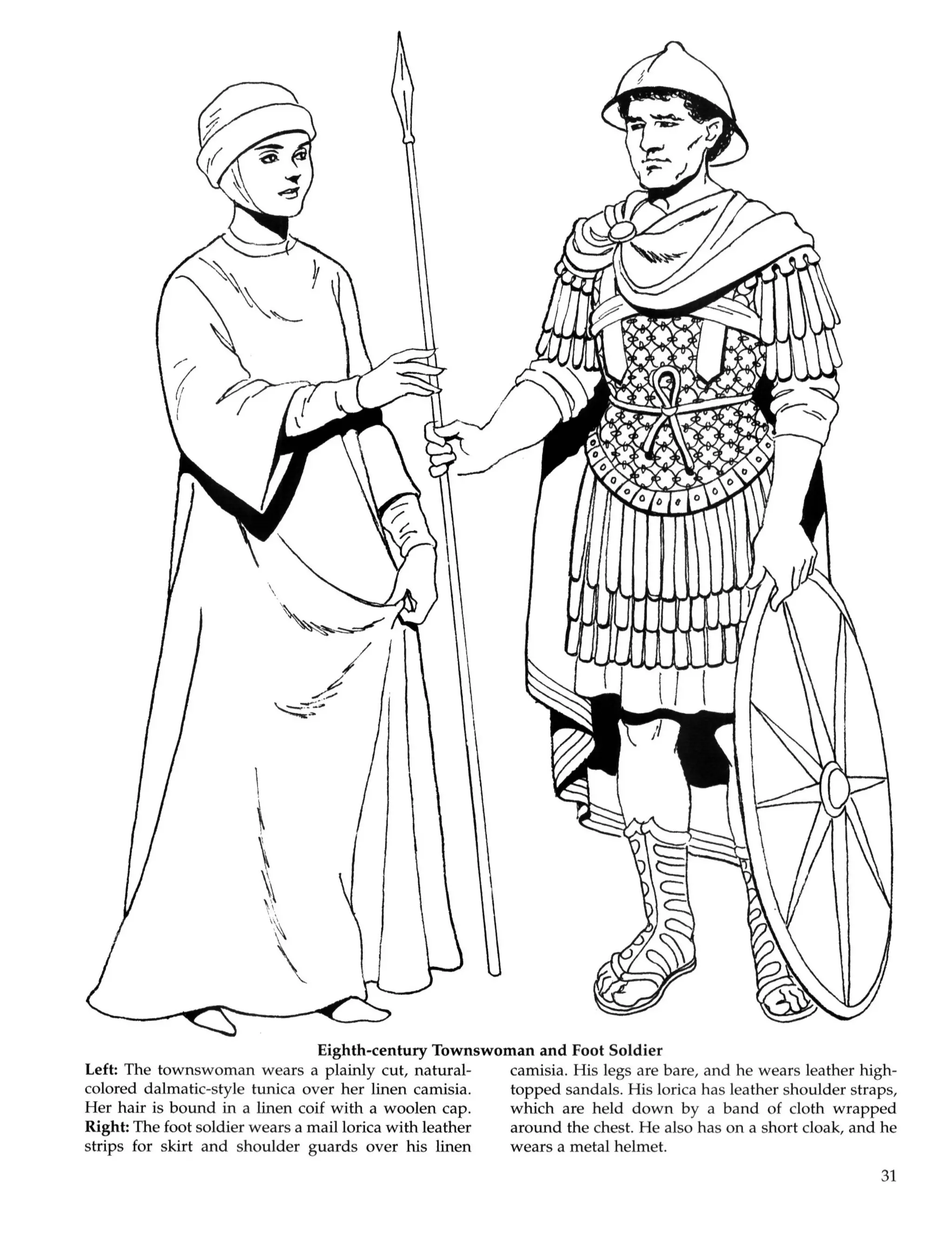Byzantine Fashions Coloring Book | PDF