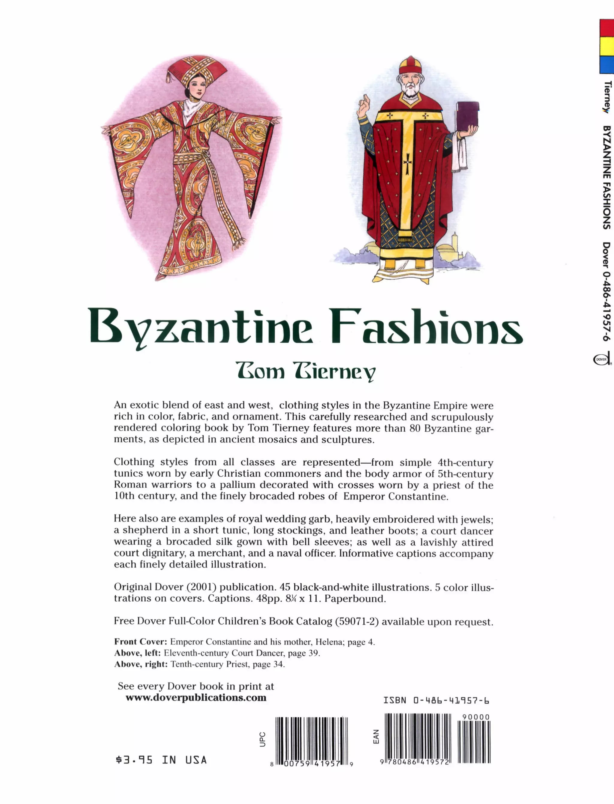 Byzantine Fashions Coloring Book | PDF