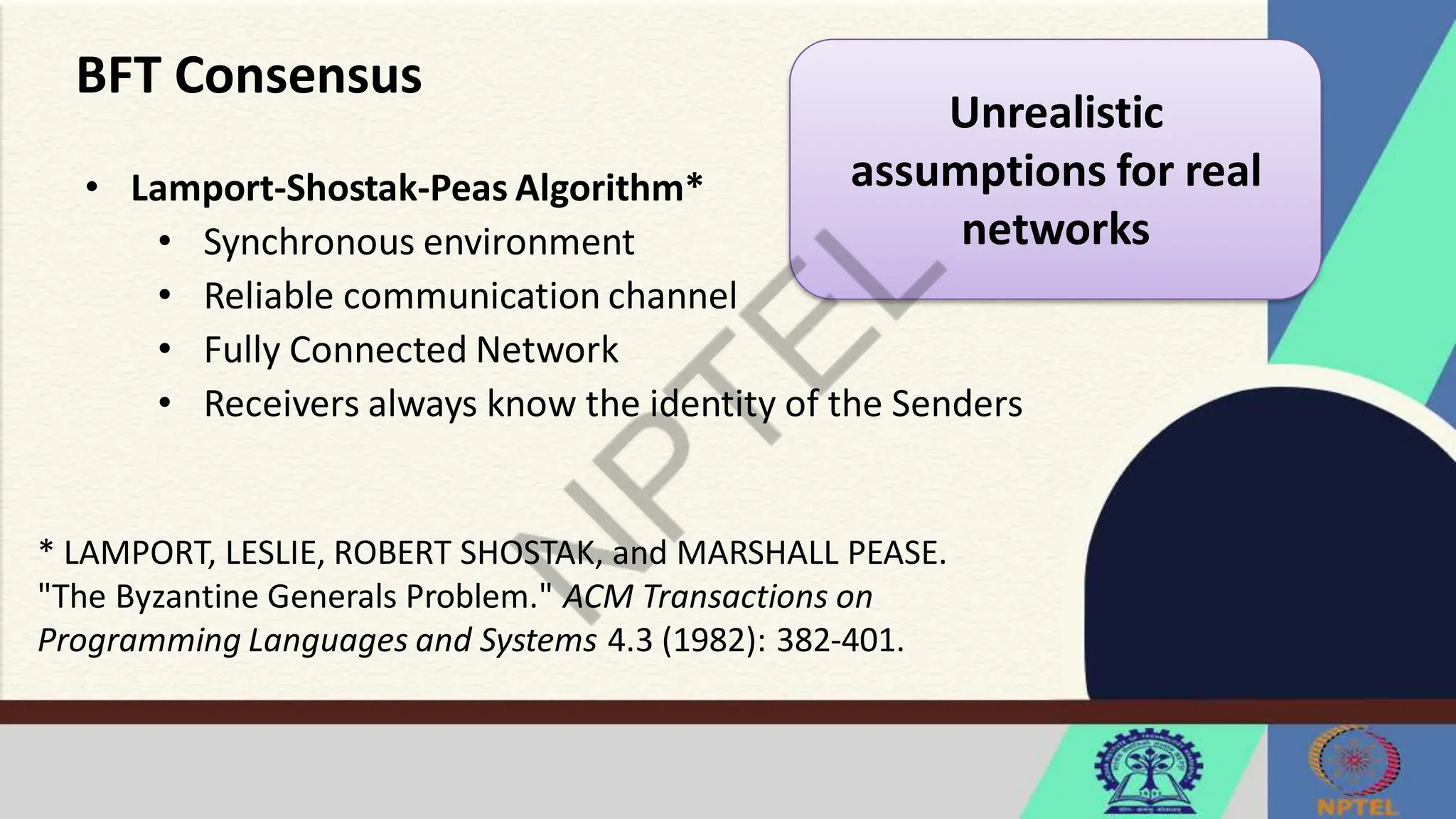 Byzantine Fault Tolerance problem Blockchain Technology | PDF
