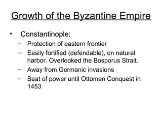 Byzantine Empire Notes | PPT