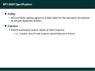 Byzantine ordered consensus | PPT