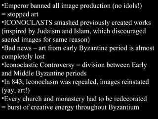Byzantine Art PowerPoint | PPS