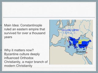 Byzantium Becomes the New Rome | PPT