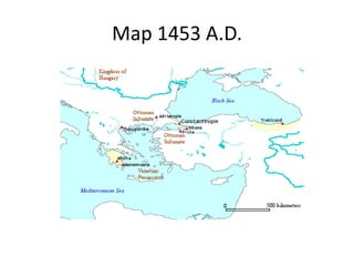 Byzantium maps and trade routes | PPTX