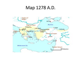 Byzantium maps and trade routes | PPTX